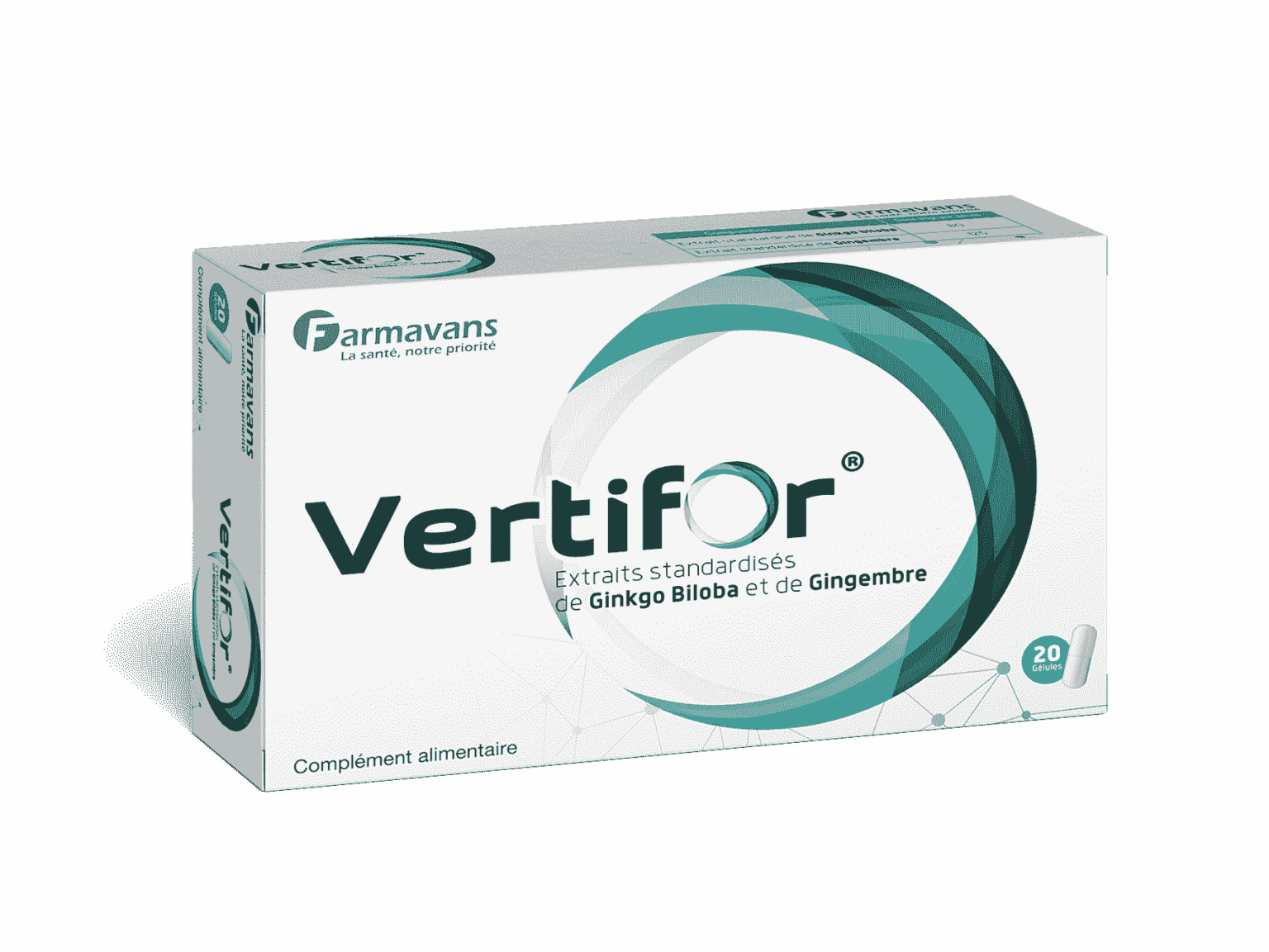 Acheter FARMAVANS VERTIFOR 20 GÉLULES | Parapharmacie.tn