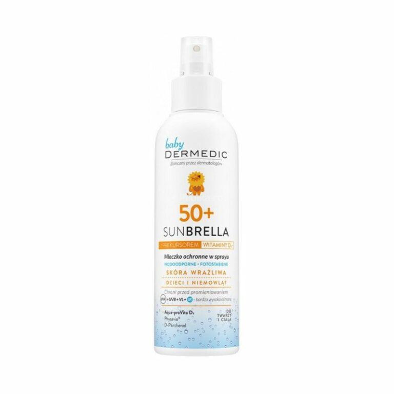 Acheter DERMEDIC SUNBRELLA SPRAY SPF50+ 150ML | Parapharmacie.tn
