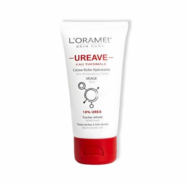 L'ORAMEL UREAVE CREME VISAGE 10% UREA 75ML | Parapharmacie.tn